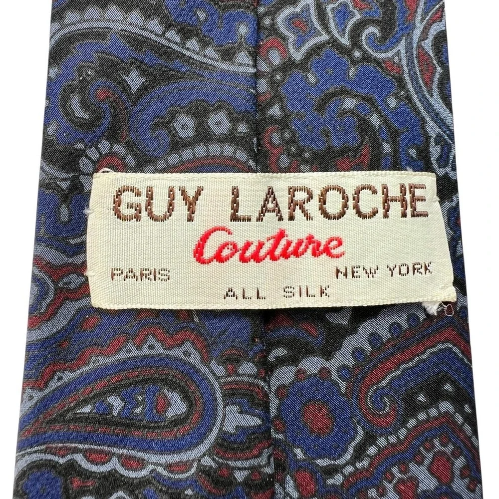 Guy Laroche | Accessories | New Vintage Guy Laroche Couture Tie Men ...